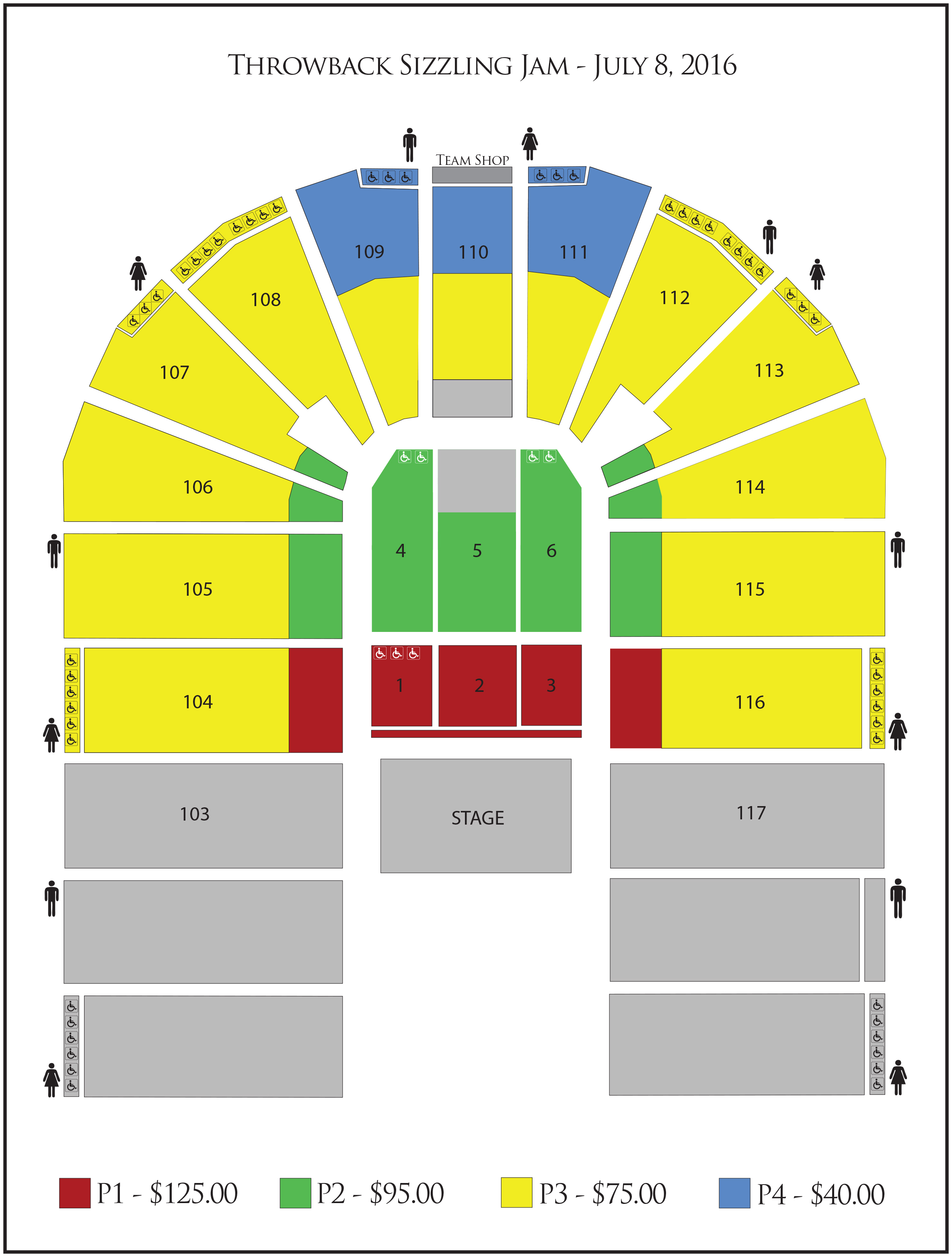 Orleans Showroom Seating Chart